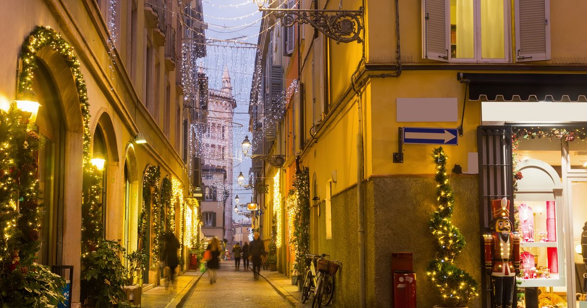 The language of food - Christmas Eve dinner in Parma