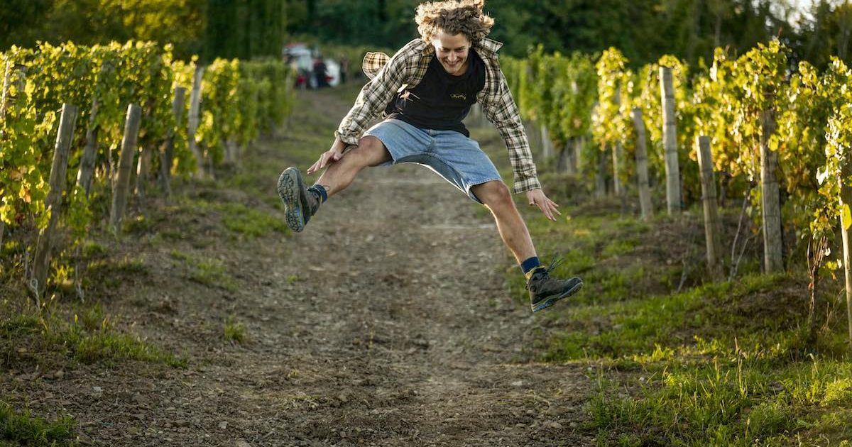Felix Jermann was born to be wild about wine in Friuli Italy