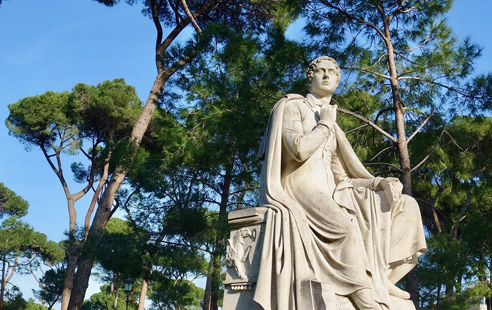 Lord Byron in Italy