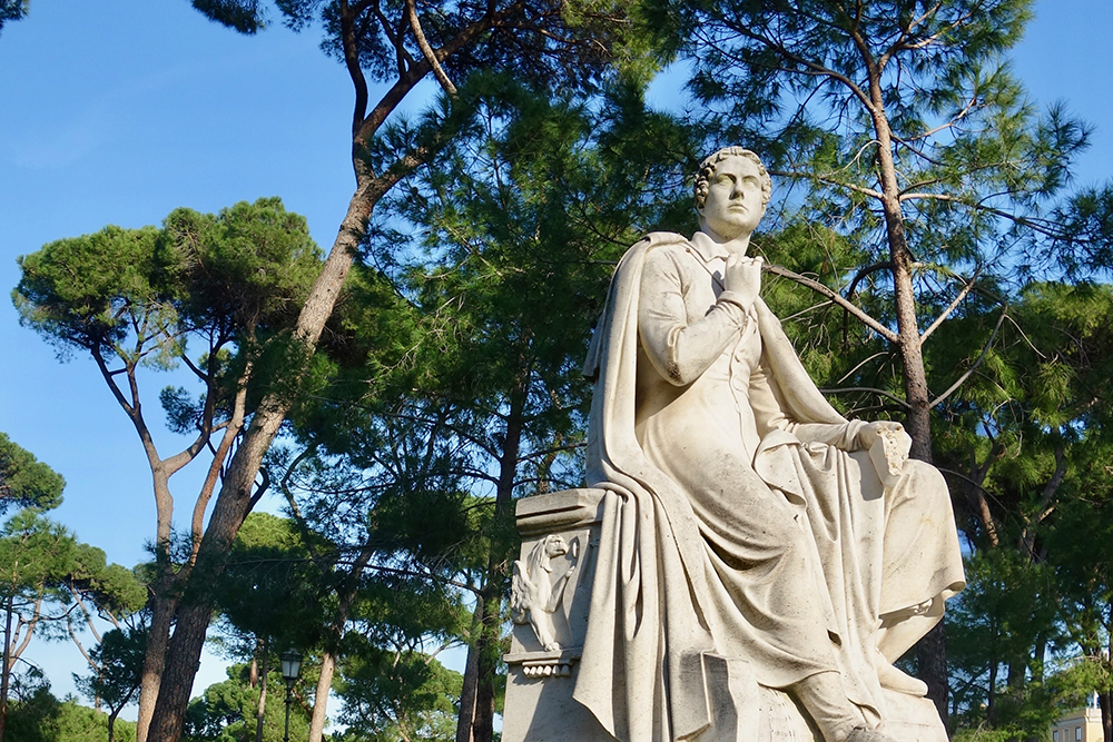 Lord Byron in Italy