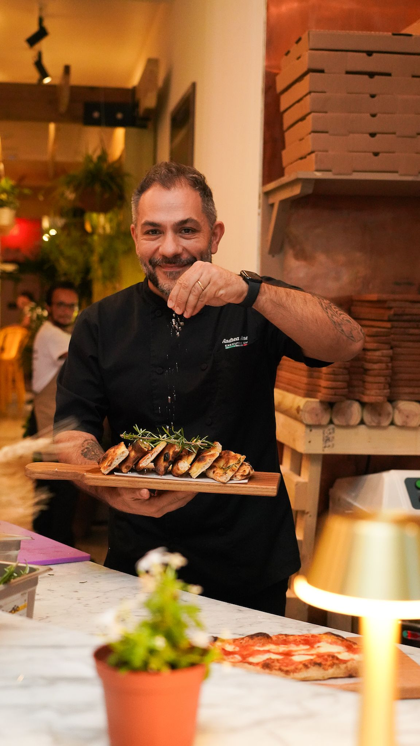 Chef Andrea Amelio at Gaby by Call Me Gaby | Aventura Mall