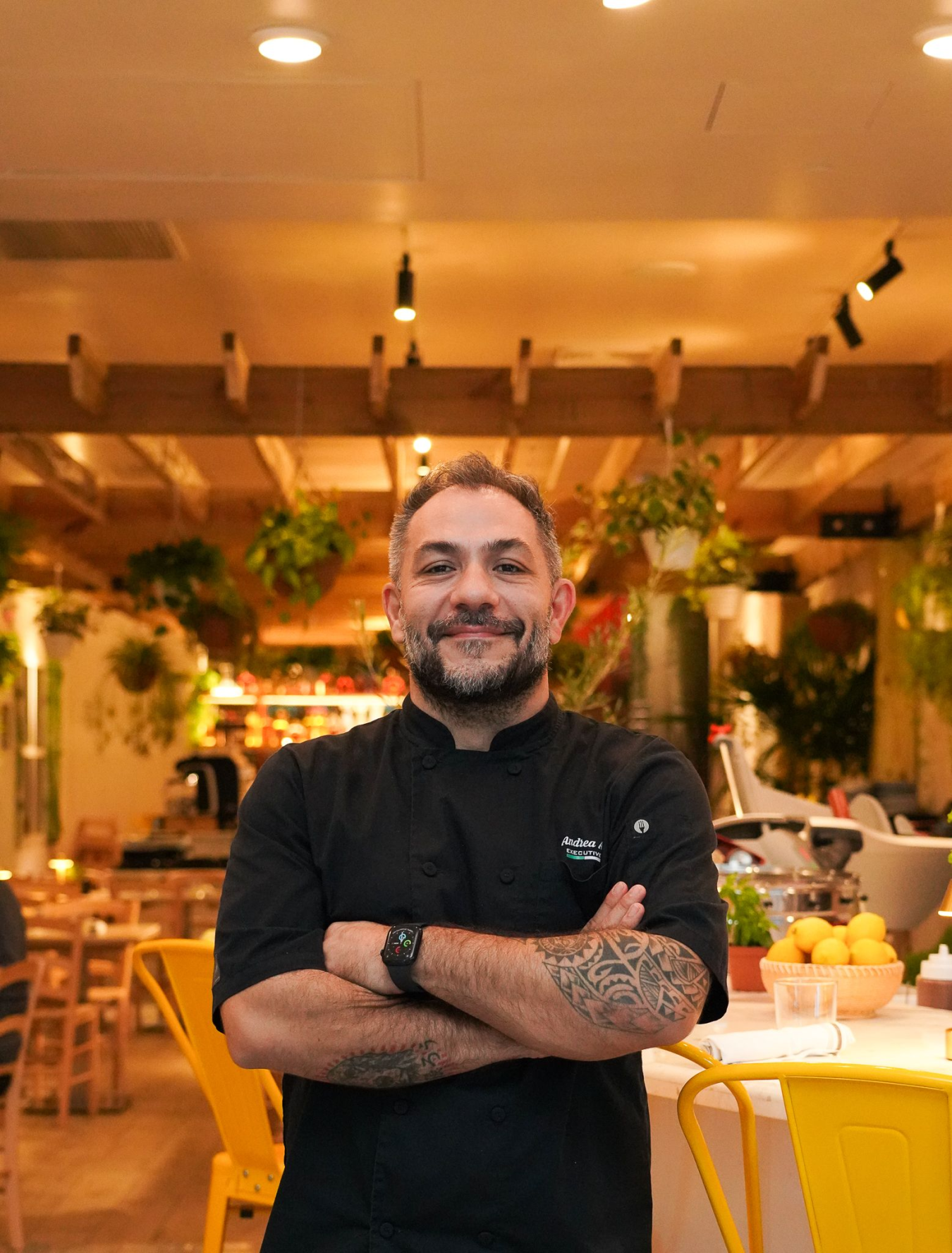Chef Andrea Amelio at Gaby by Call Me Gaby | Aventura Mall